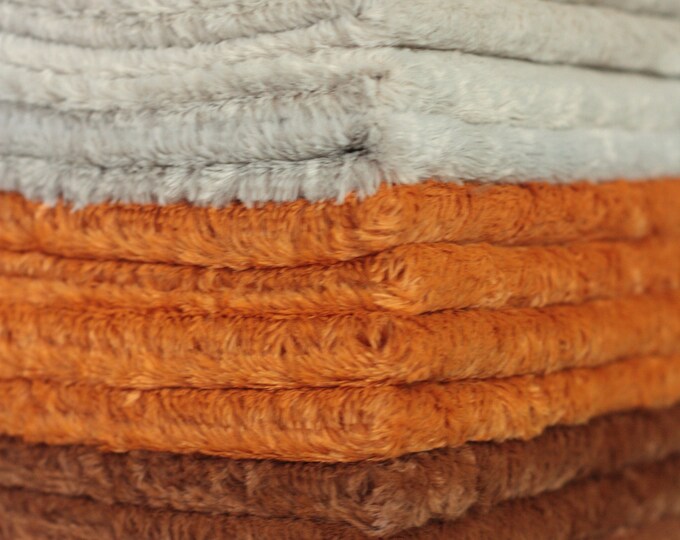 Hand dyed fabrics for sewing Teddy Bears by LadaTeddyFabrics