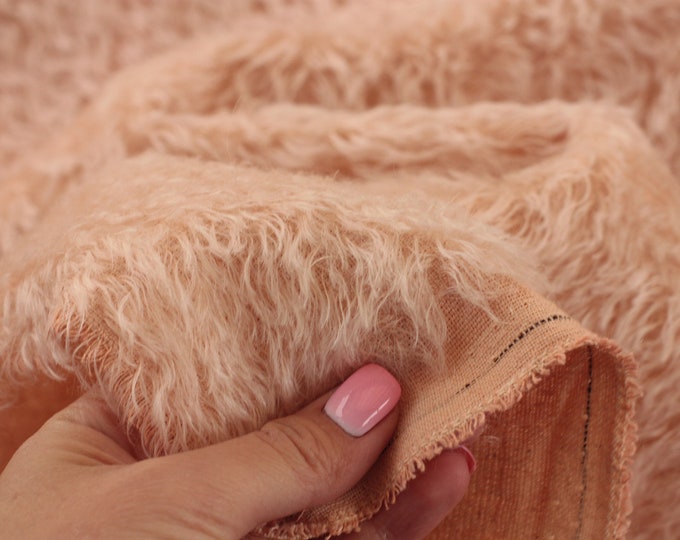 Hand dyed fabrics for sewing Teddy Bears by LadaTeddyFabrics