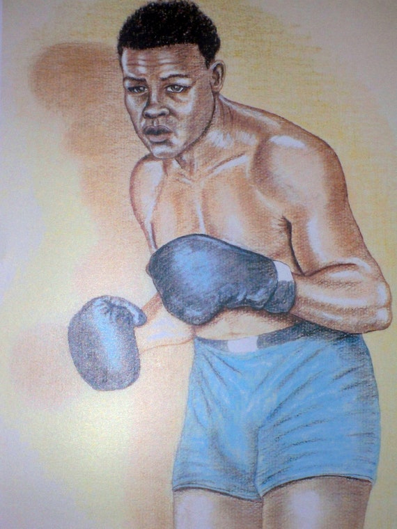 Joe Louis Drawing
