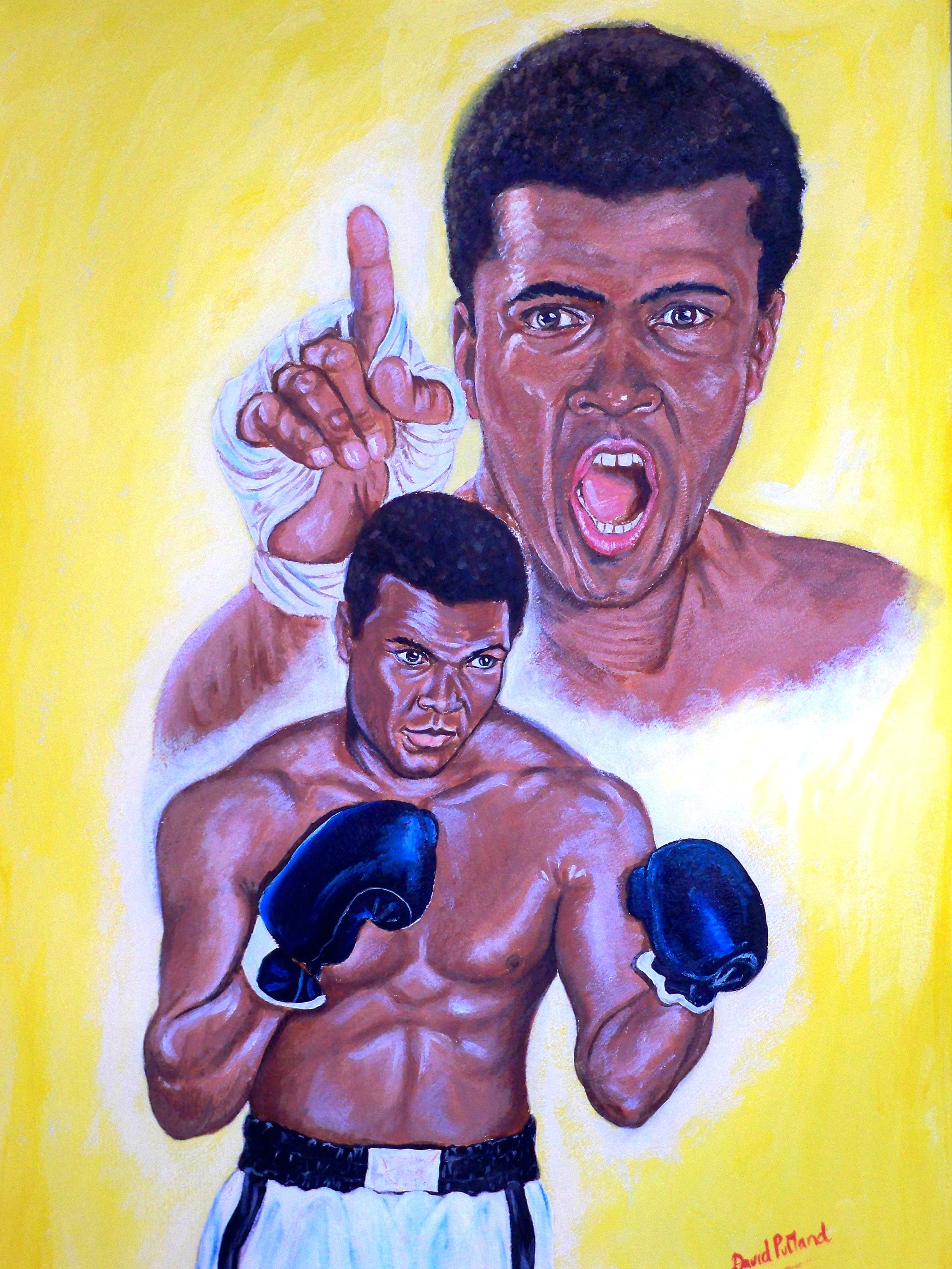 Ali the Greatest , Muhammad Ali, Boxing Art, Legends of Sport, Sports ...