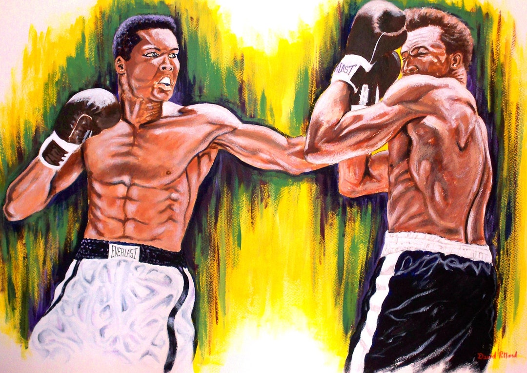 Muhammad Ali V Cleveland Williams, Muhammad Ali, Boxing Art, Legends of ...