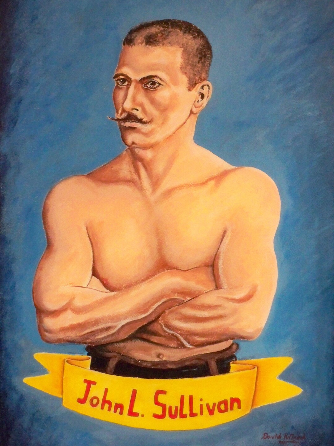 John L Sullivan, the Boston Strong Boy - Etsy