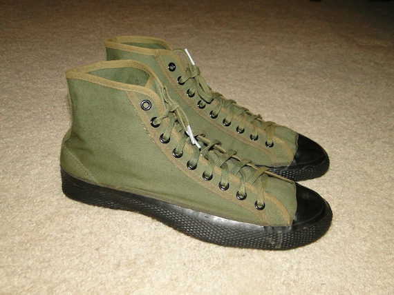 Vintage USMC us military shoes Sneaker WWII SZ 8 - Gem