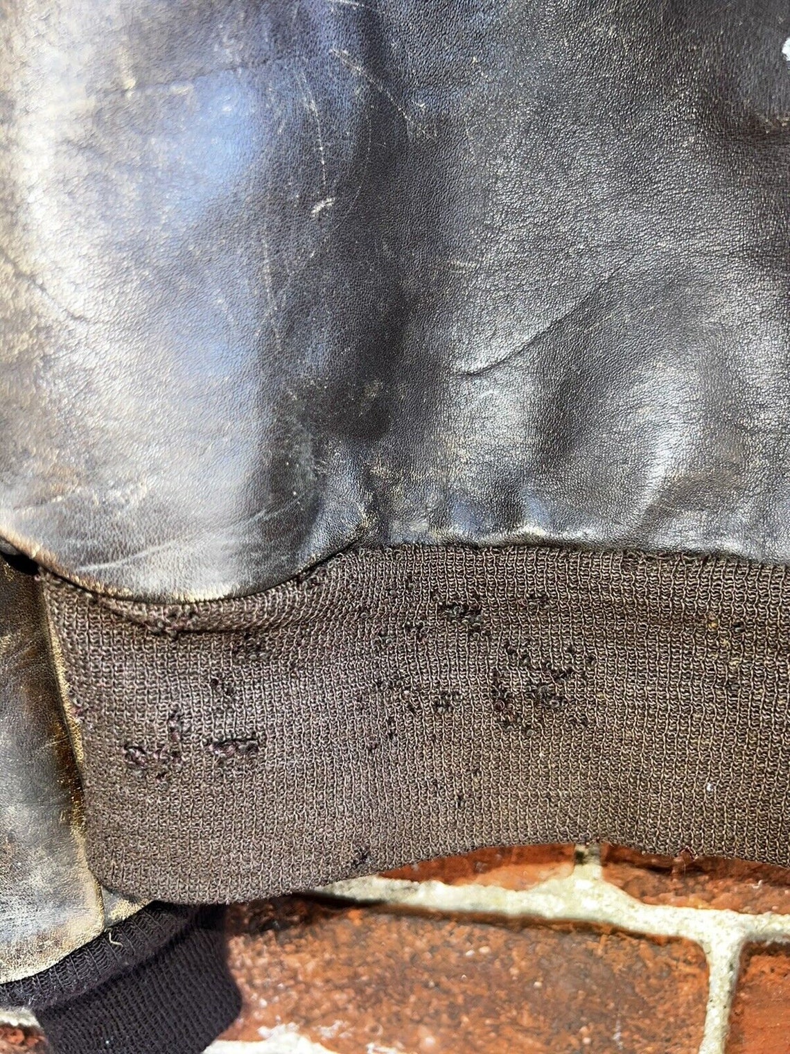Vintage Brown Horsehide Leather Jacket Bummer A-2 G-1 Sz38-40 - Etsy
