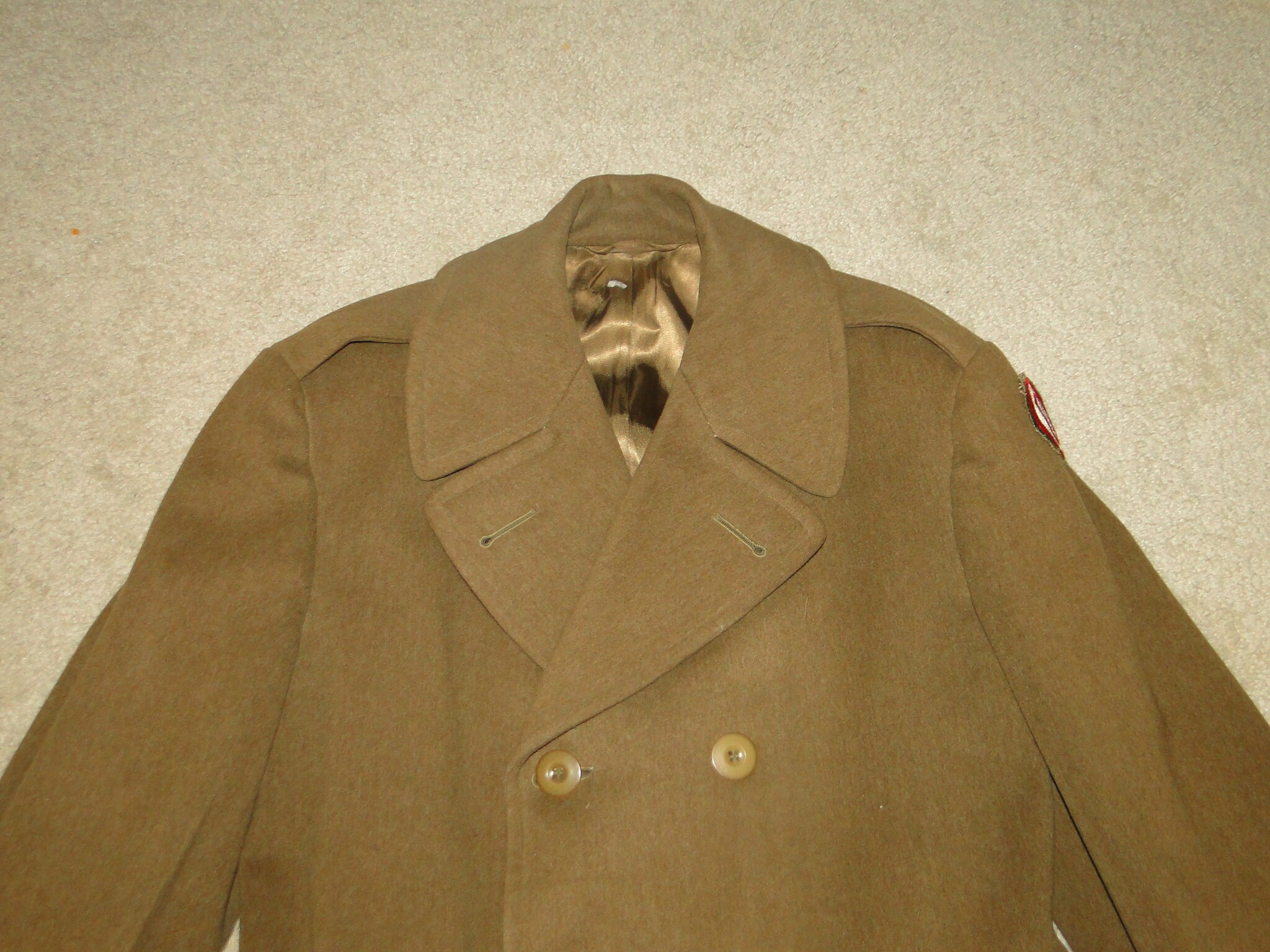 Vintage WWII 40s US ARMY Pea Coat Wool Uniform Jacket 40 - Etsy