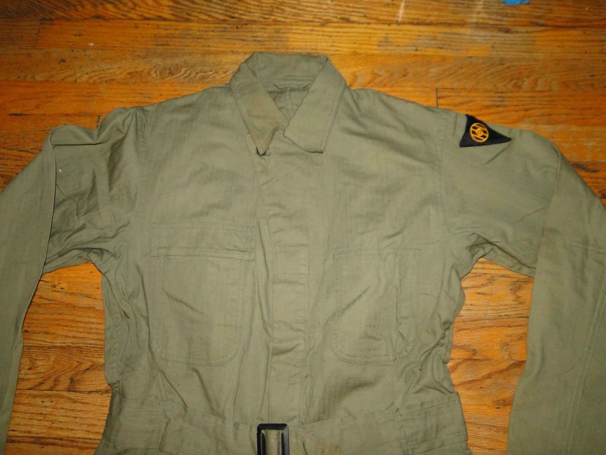 Vintage WWII US Army Military HBT 13 Star Button Uniform Suit Coverall ...