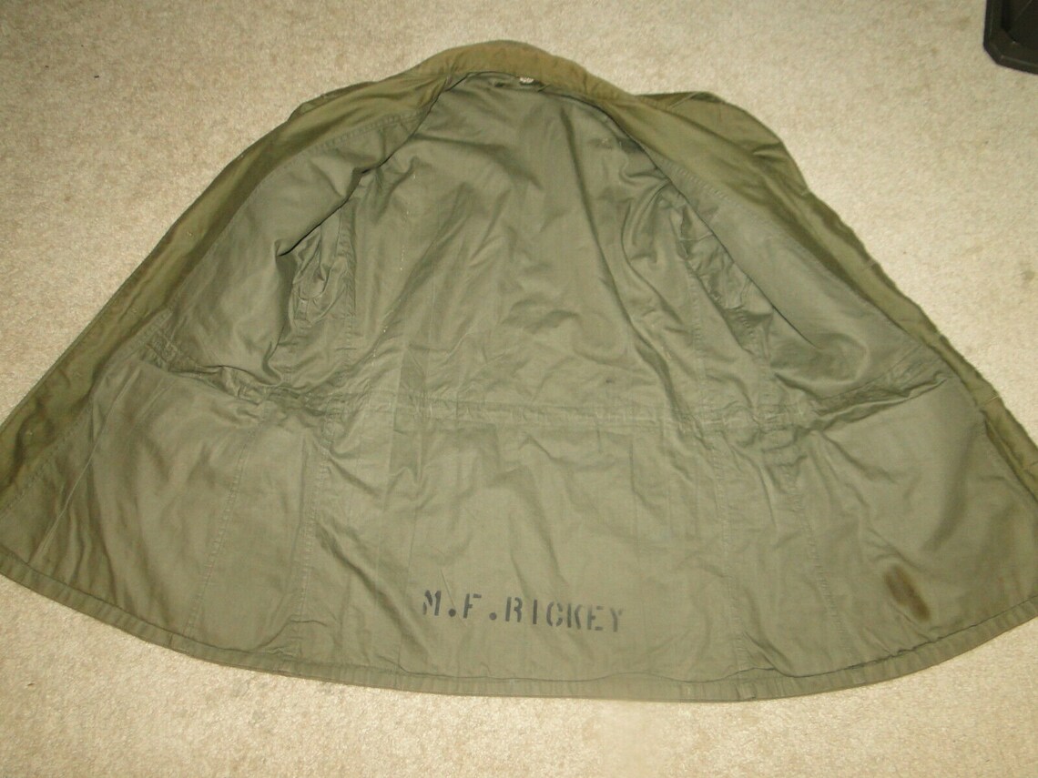 Vintage M 43 US Army Field Coat Jacket 1944 Sz 34 R - Etsy