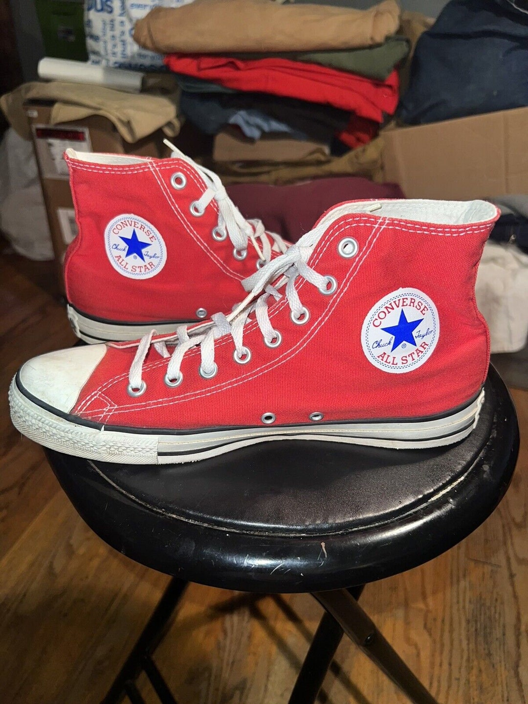 Vintage Converse Chuck Taylor MADE IN USA Sz Sz 9 Men - Etsy