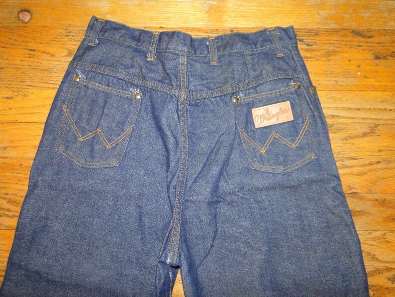 ORIGINAL Vintage Wrangler Blue Bell Sanforized High Waist Jeans Sz 18 W ...