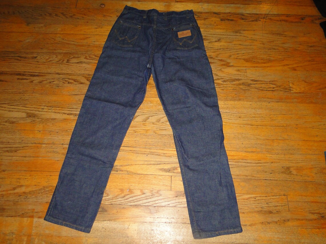 ORIGINAL Vintage Wrangler Blue Bell Sanforized High Waist Jeans Sz 18 W ...