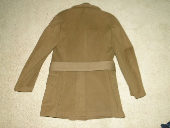 Vintage WWII 40s US ARMY Pea Coat Wool Uniform Jacket… - Gem