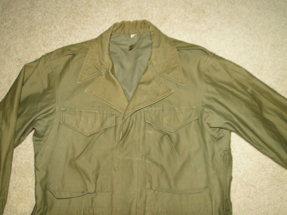 Vintage M 43 US Army Field Coat Jacket 1944 Sz 34 R - Etsy