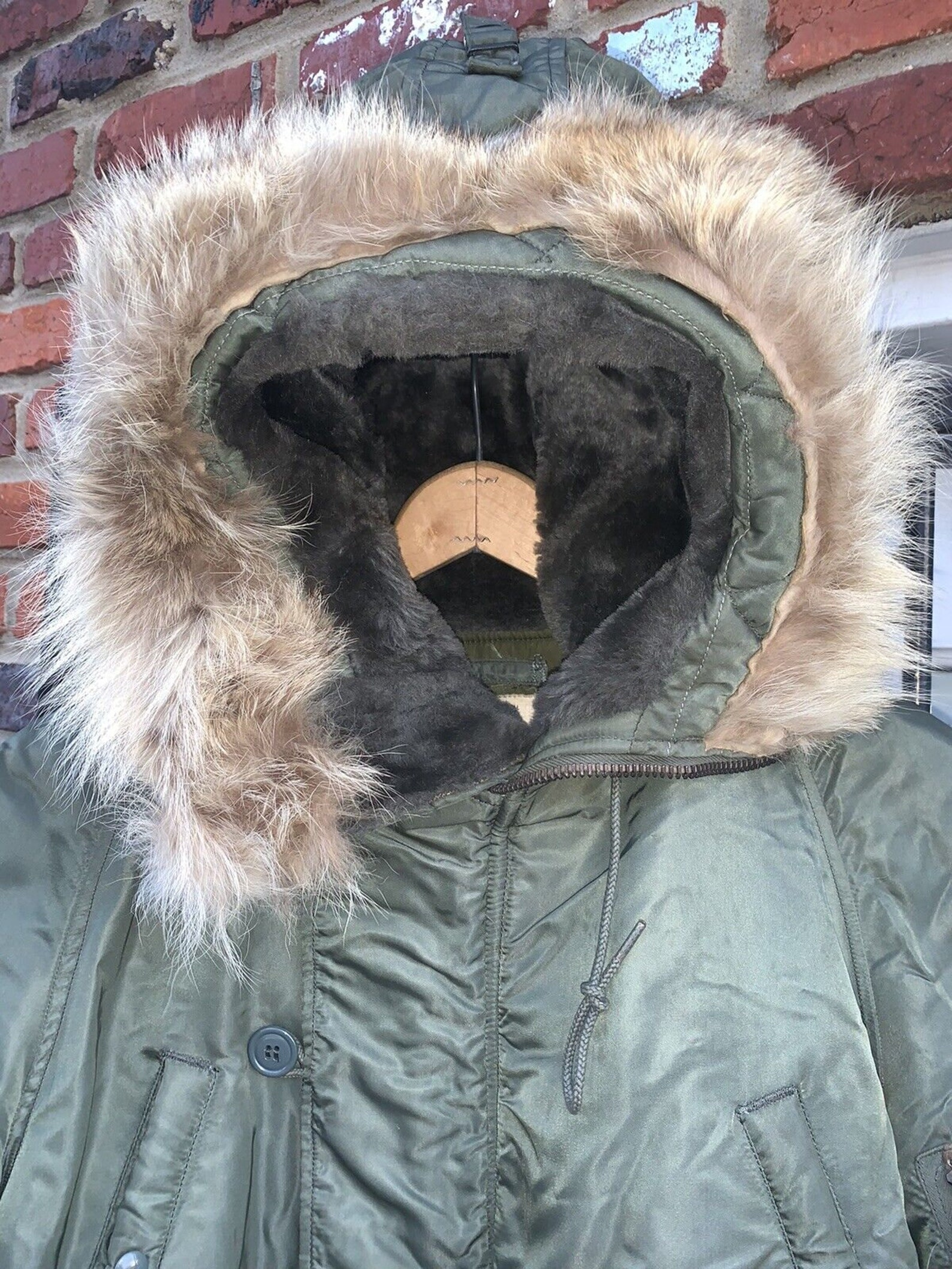 Vintage N 3B USAF Parka Coat Flyers Jacket 60s Sz M - Etsy