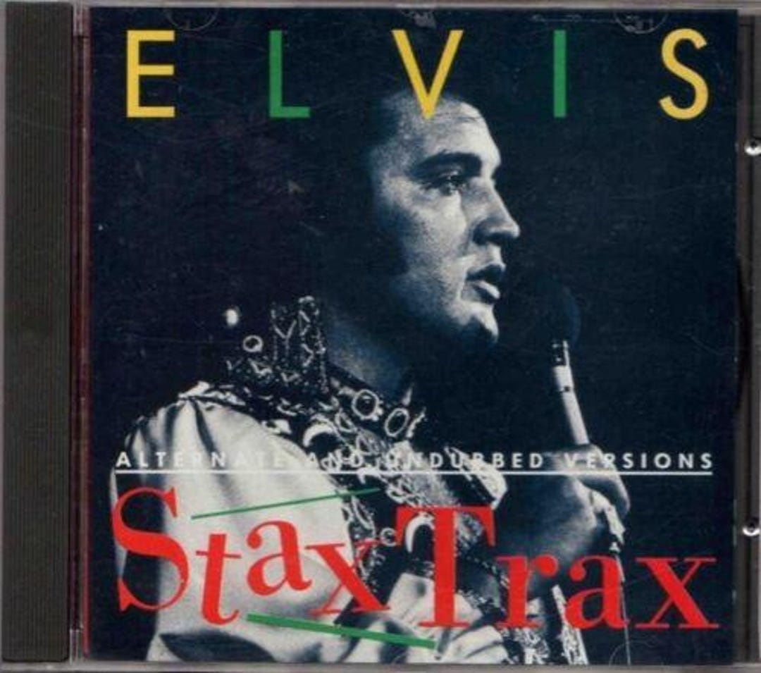 VERY Rare---elvis CD ' Stax Trax' -alternate and Undubbed Versions - Etsy