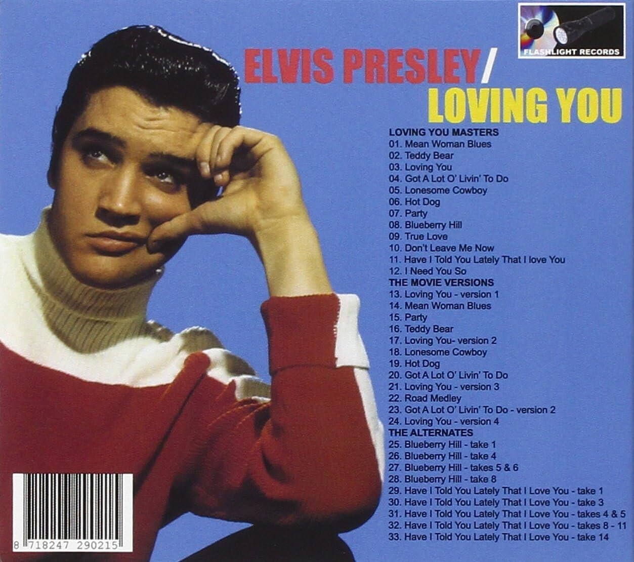 USA Elvis CD- Loving You/ the Alternate Album--superb Digipak---limited ...