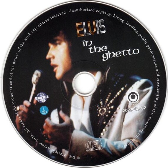 Elvis Presley Singing In The Ghetto