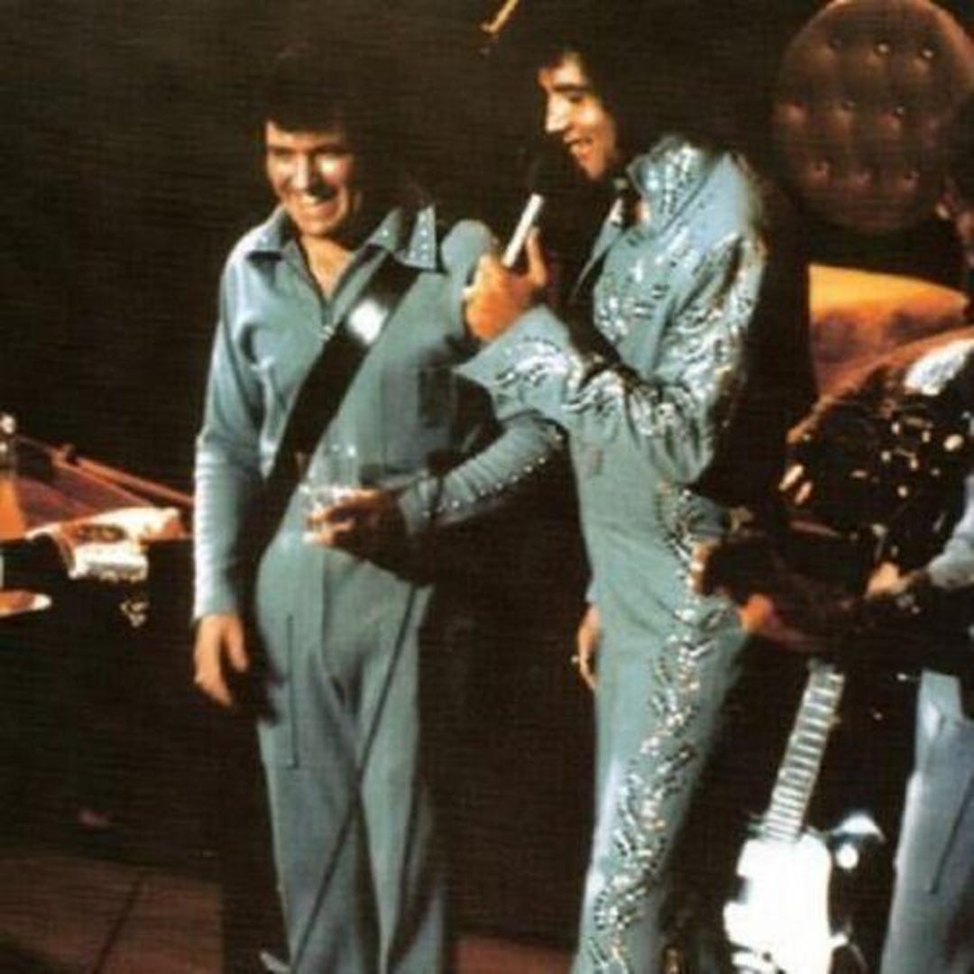 1970's Elvis and Charlie Hodge on Stage Fridge Magnet - Etsy