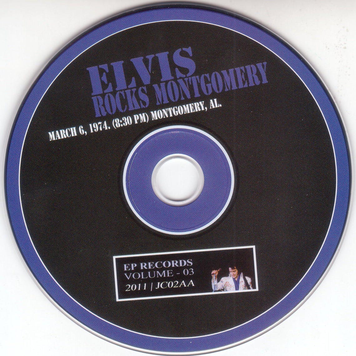 Rare Cd--elvis Rocks Montgomery--march 6, 1974 - Evening Show - Garrett ...