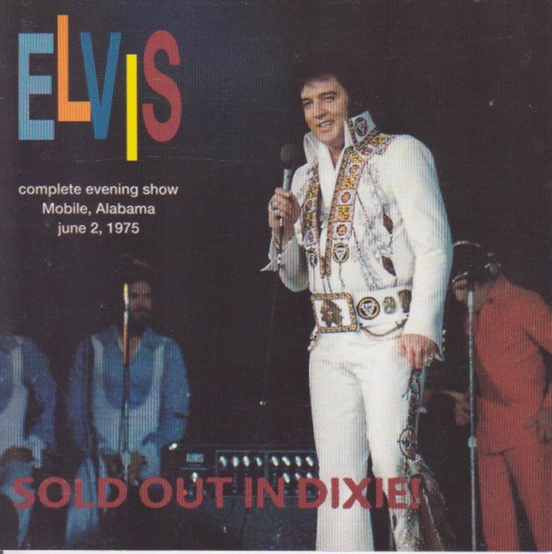 Rare USA Elvis CD Sold Out in Dixie Mobile, Alabama on June 2, 1975 ...