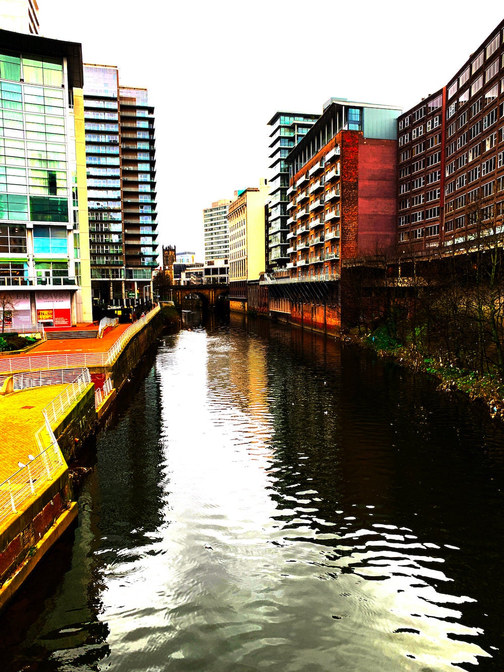 River Irwell Edit Salford Manchester - Etsy