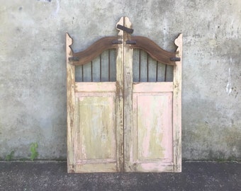 Swinging Saloon Doors Vintage Cafe Double Door Set Pub Push Doors - Etsy