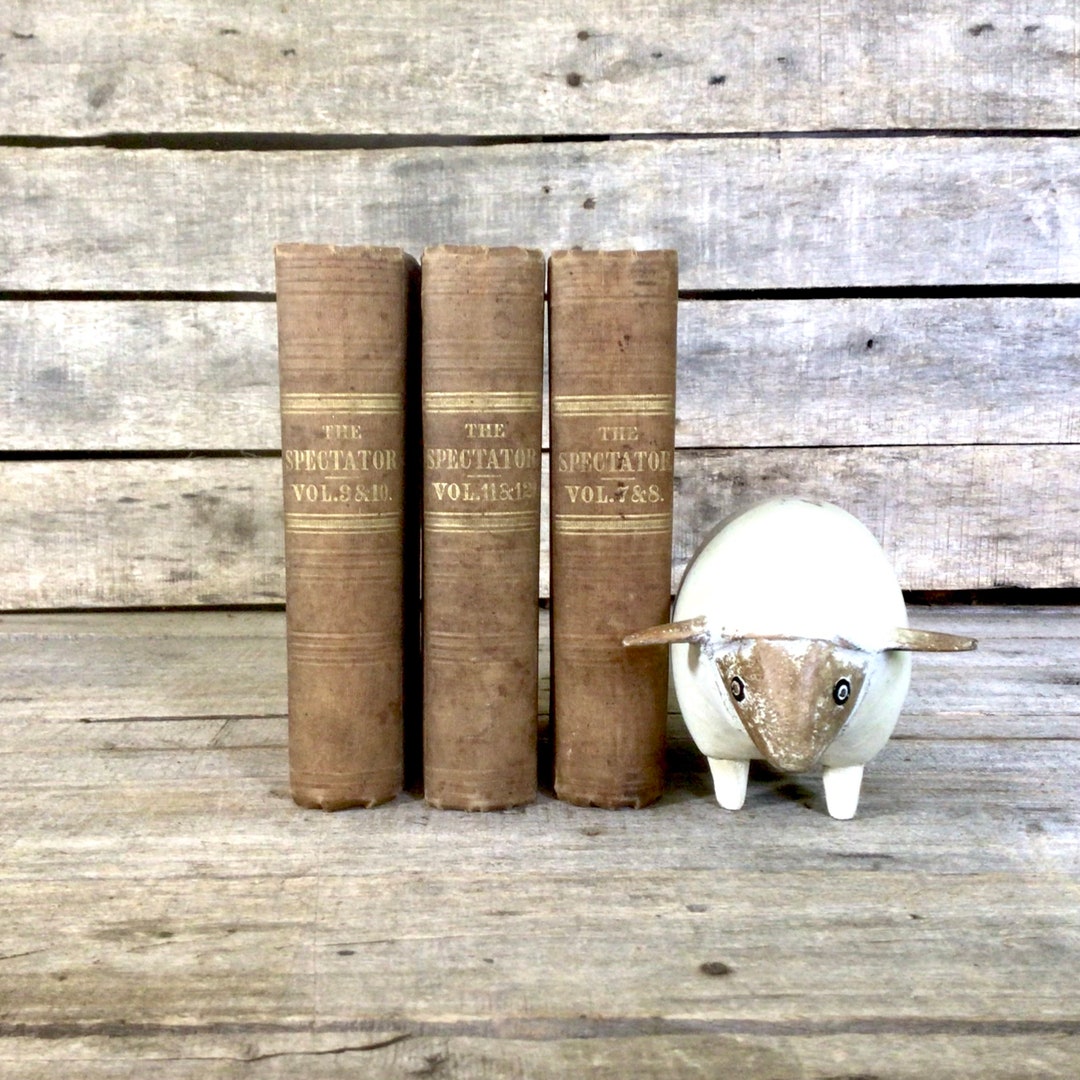 1847 the Spectator Journal Antique Books 3 Volumes - Etsy
