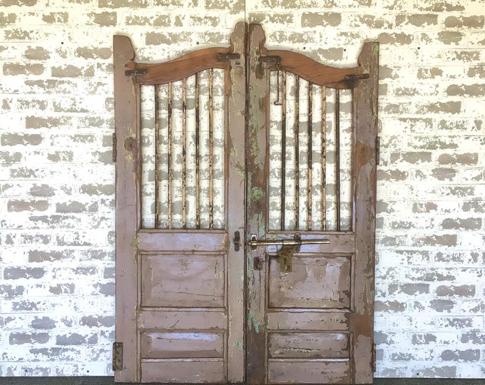 Swinging Saloon Doors Cafe Double Door Set Pub Pantry Kitchen Laundry ...