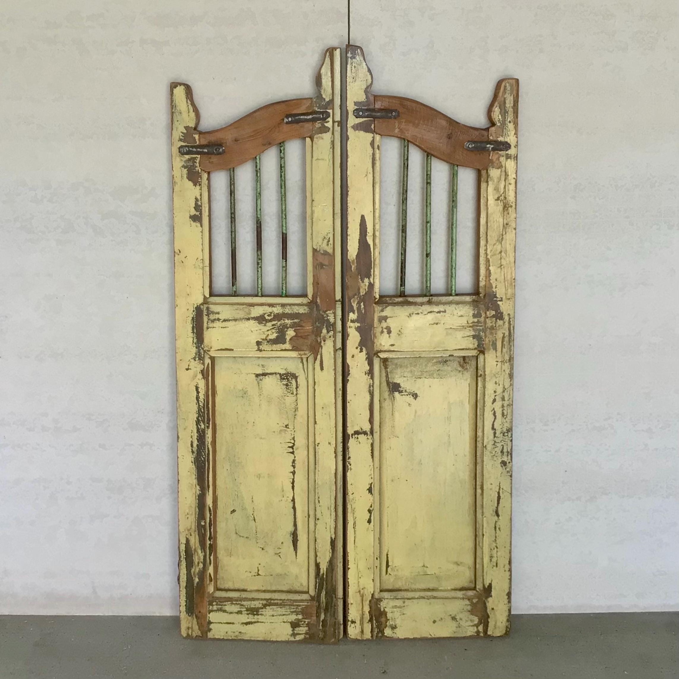 Swinging Saloon Doors Vintage Cafe Double Door Set Pub Push Doors - Etsy