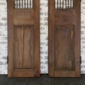 Vintage French Doors Rustic Double Door Set Vintage French Farmhouse ...