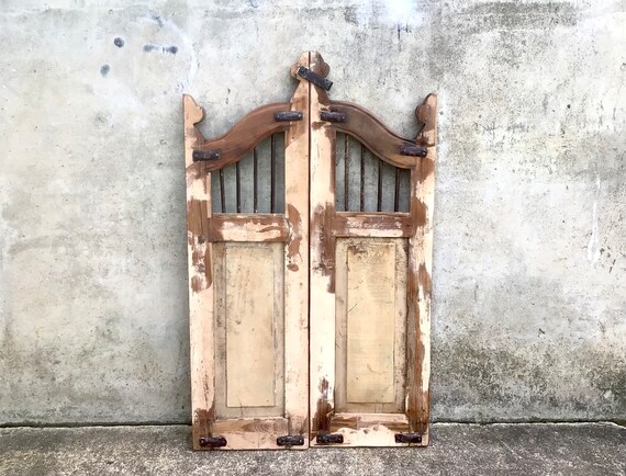 Swinging Saloon Doors Cafe Double Door Set Pub Pantry Kitchen - Etsy