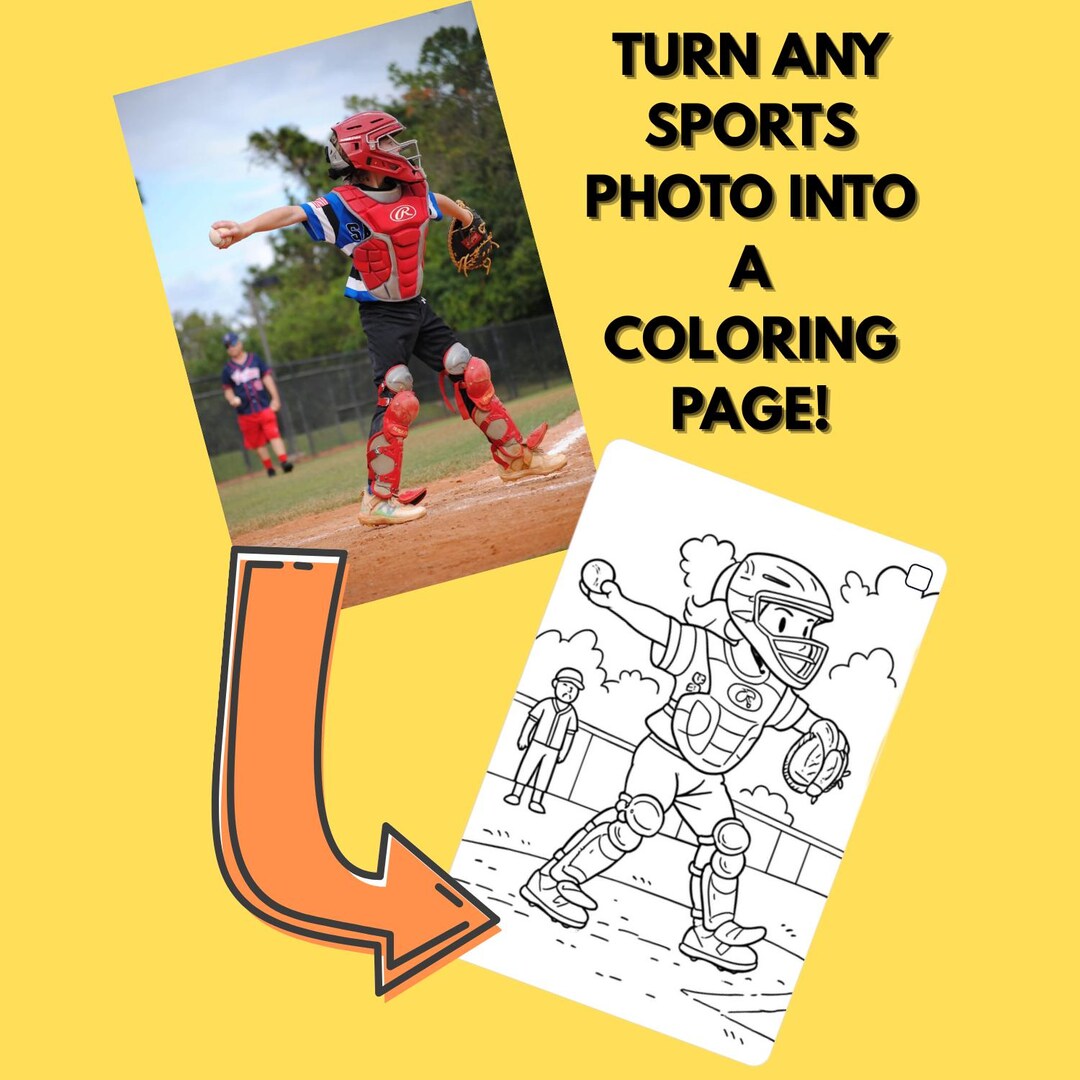 Printable Photo Coloring Page - Coloring Book - Coloring Pages Made ...