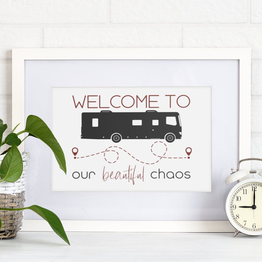 Class A Motorhome Printable | Welcome to Our Beautiful Chaos | Travel ...