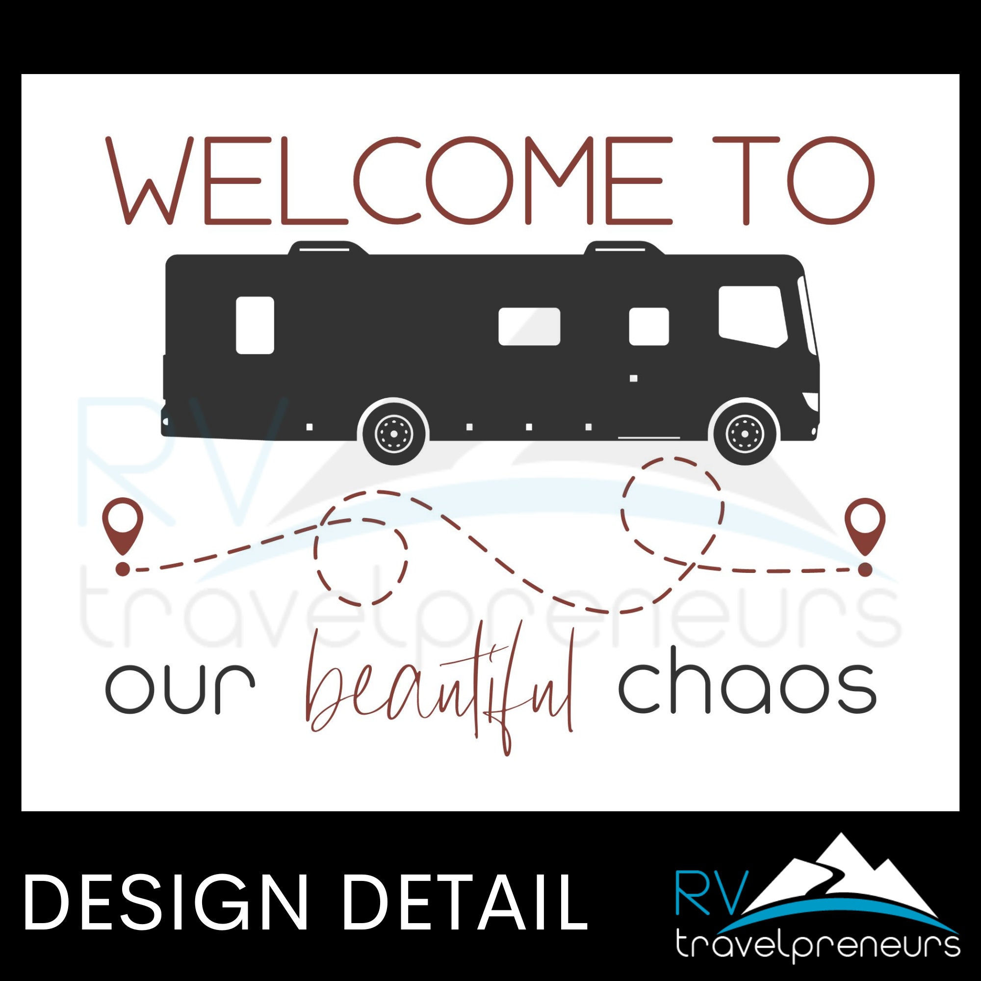 Class A Motorhome Printable | Welcome to Our Beautiful Chaos | Travel ...