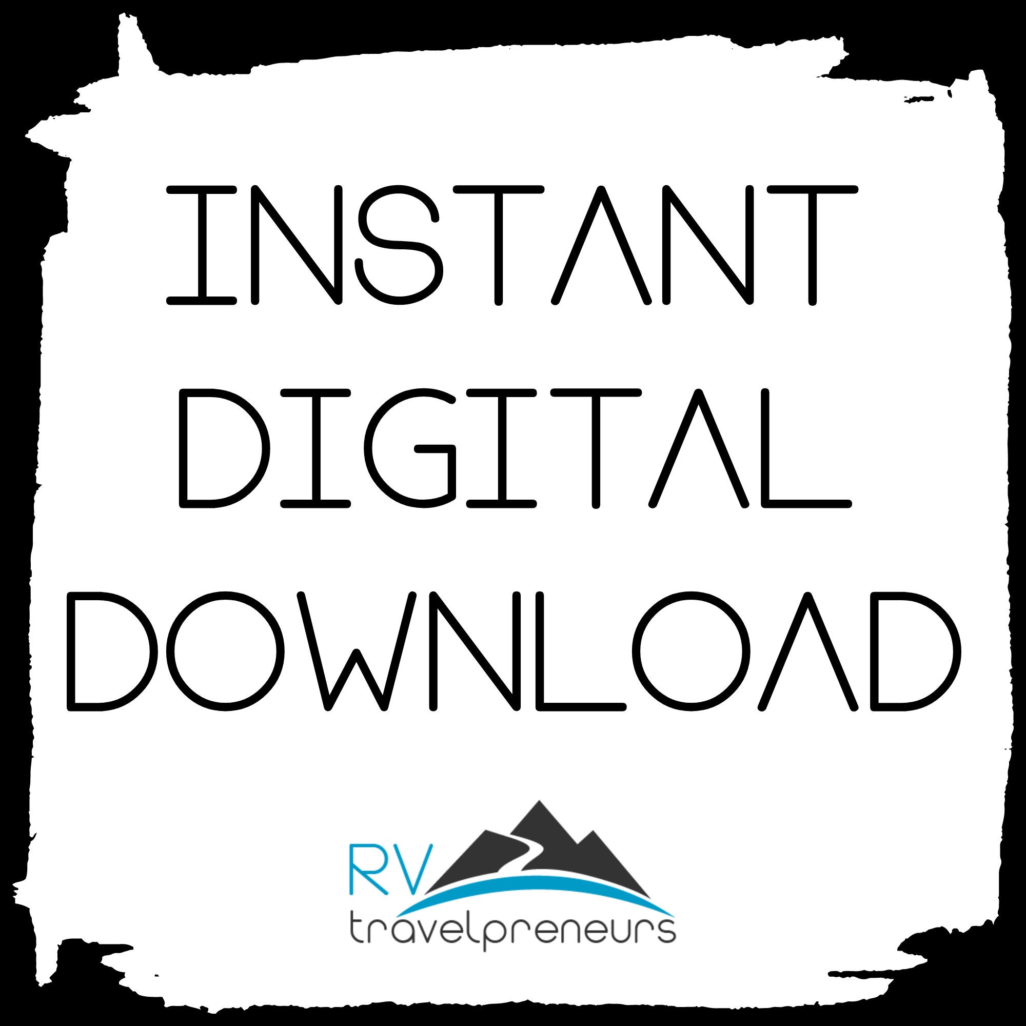 Class A Motorhome Printable | All You Need is Love | Travel, Family, 5 ...