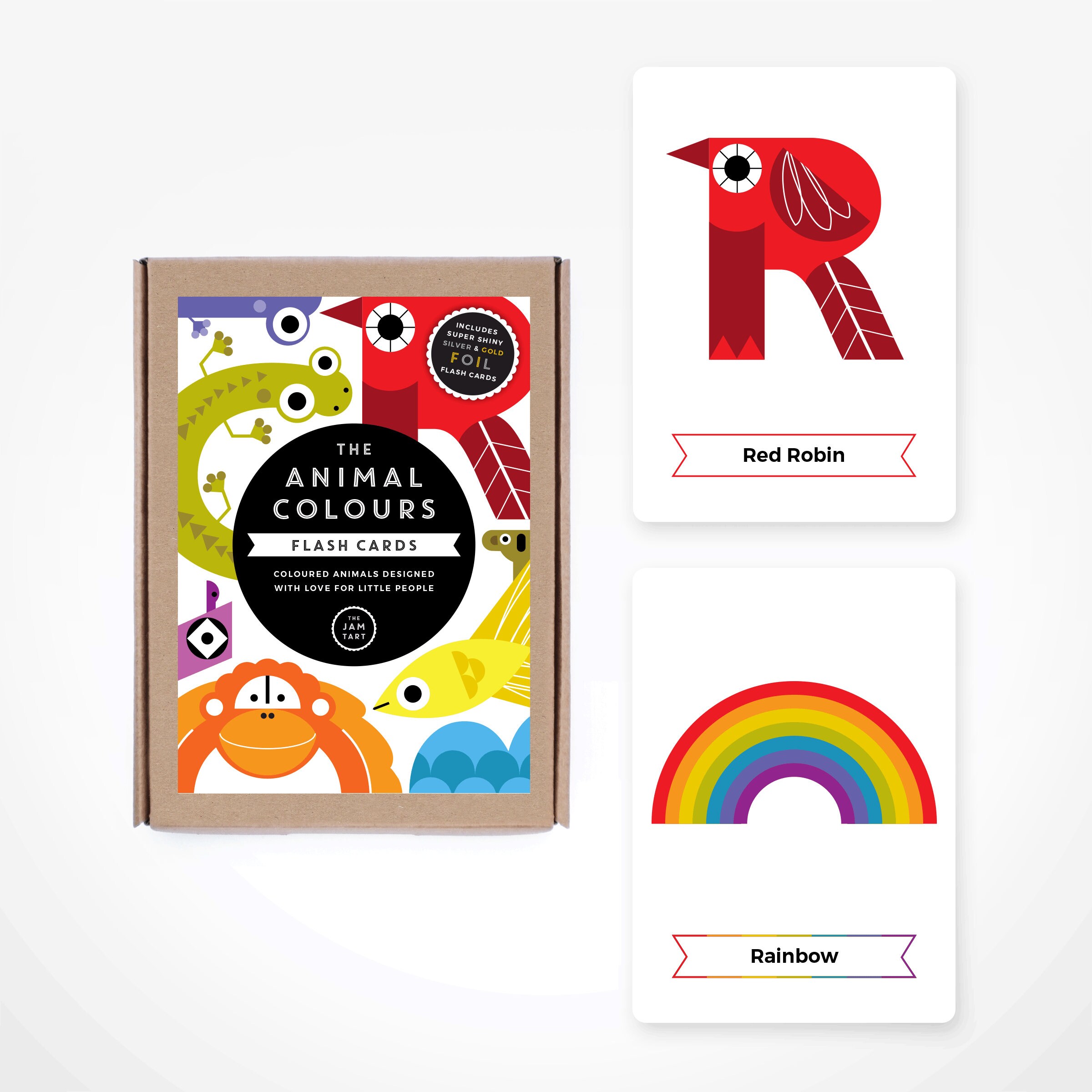 Animal Colours Flashcards for Kids Educational, Learn Colours - Etsy