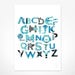 Animal Alphabet Wall Print Nursery Room Decor - Etsy
