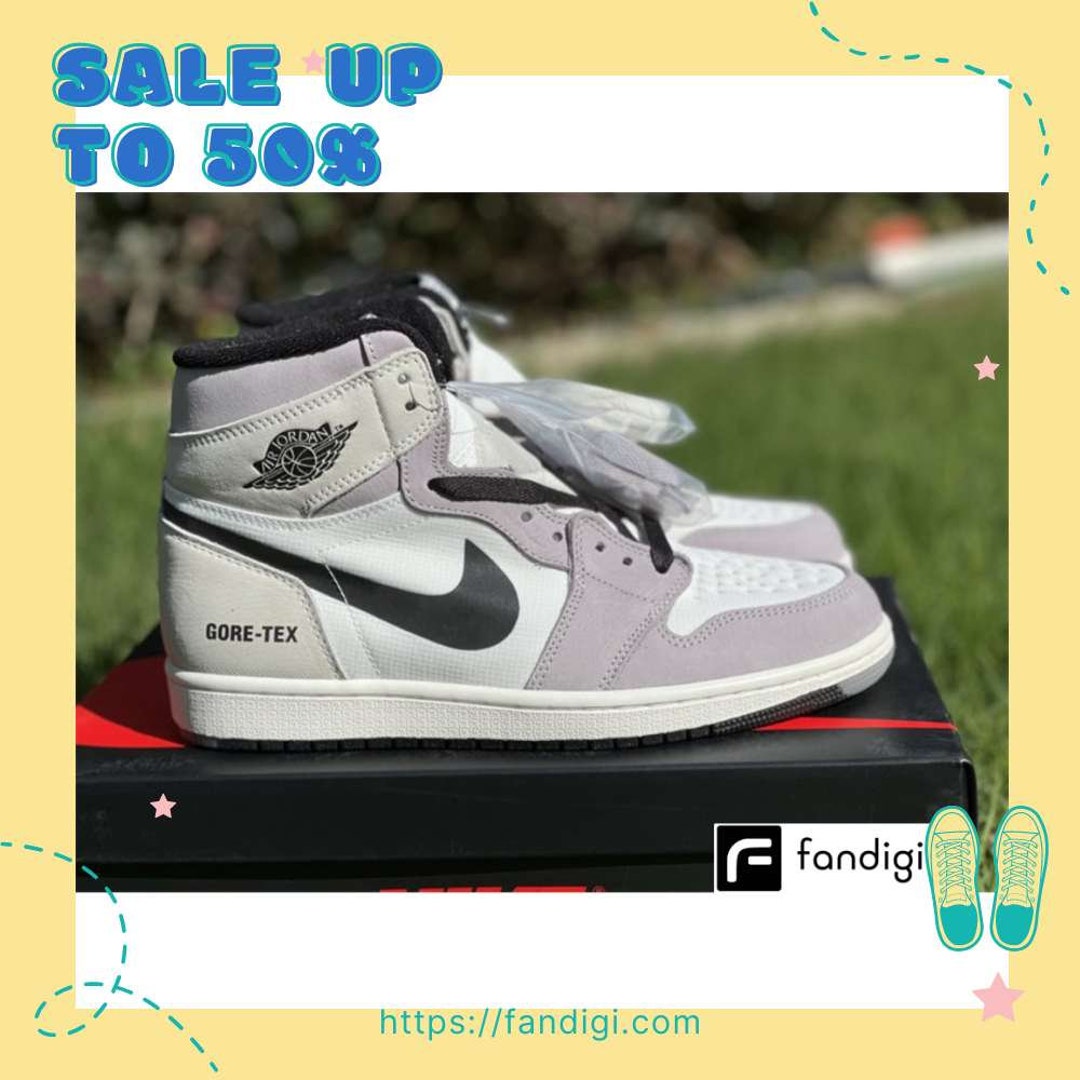 Air Jordan 1 Element & Gore-tex Light Bone High Quality Shoes - Etsy