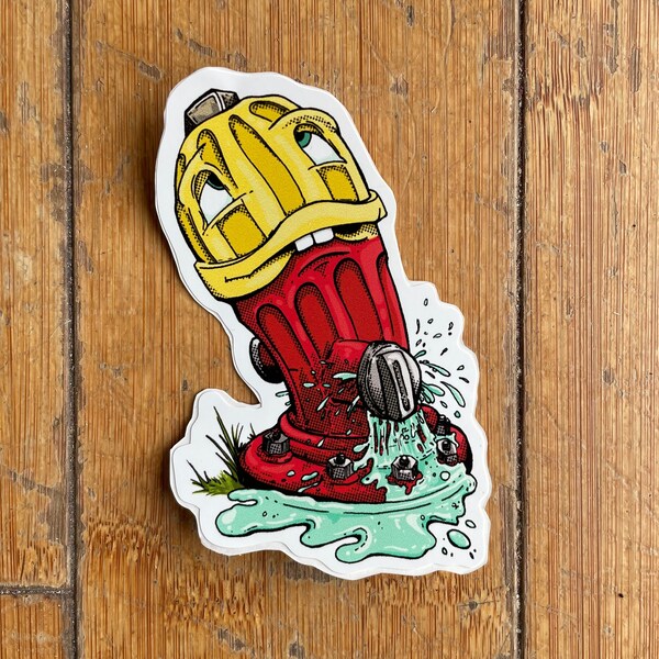 Fire Hydrant Stickers - Etsy