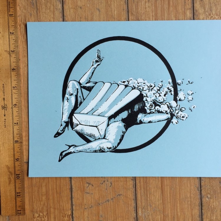 Popcorn Pinup Retro Style Drive in Movie Snack Bar Food Silk | Etsy