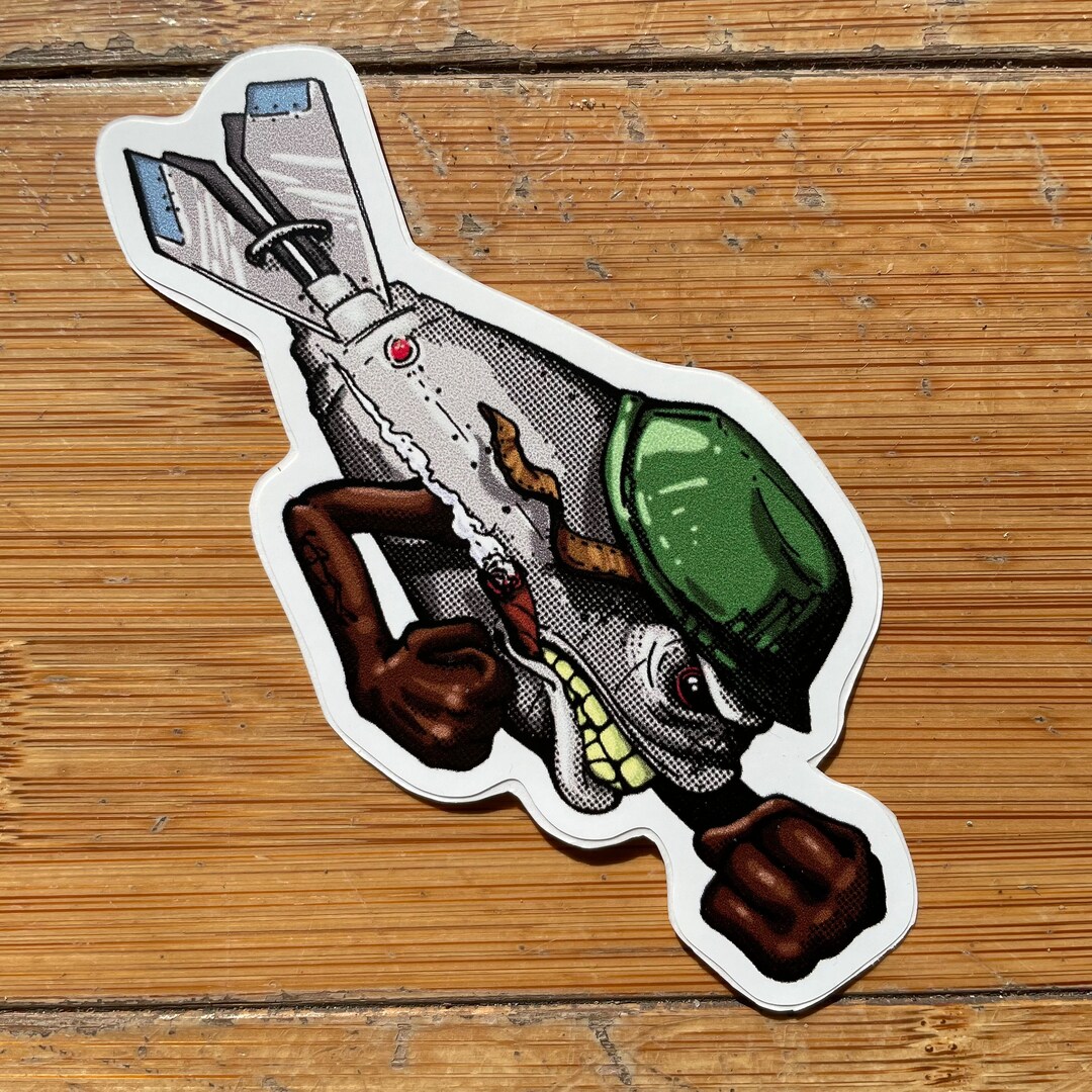 Bomb Man Sticker 4.25 Long Vinyl Decal Explosive Ordinance Helmet and ...