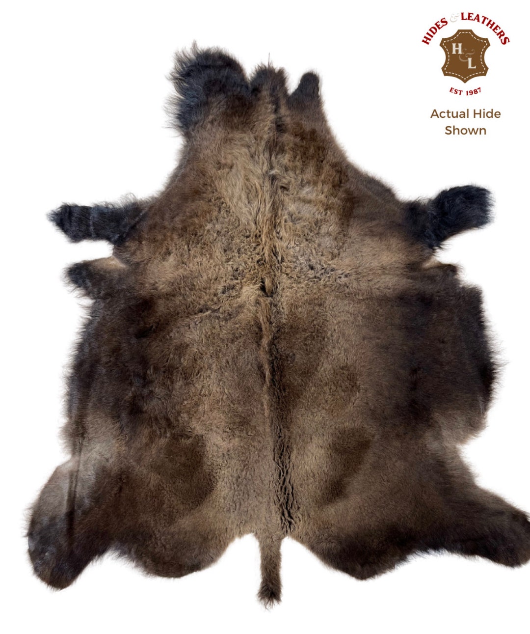 Buffalo / Bison Rug & Hide First Grade LARGE 001 - Etsy