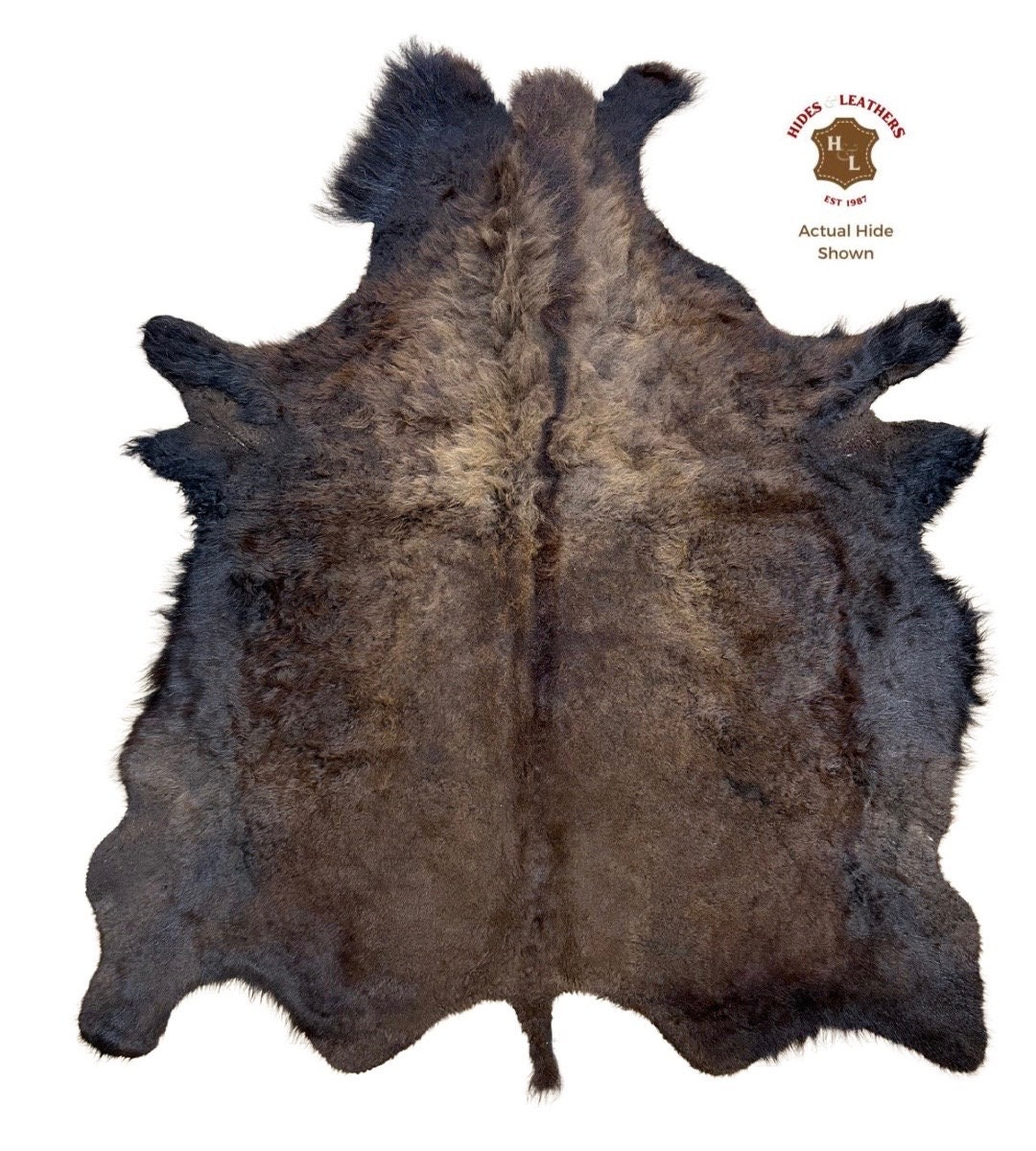 Buffalo / Bison Rug & Hide First Grade LARGE 004 - Etsy