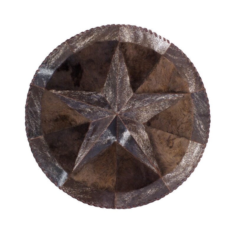 Rustic Round Area Rug - Etsy