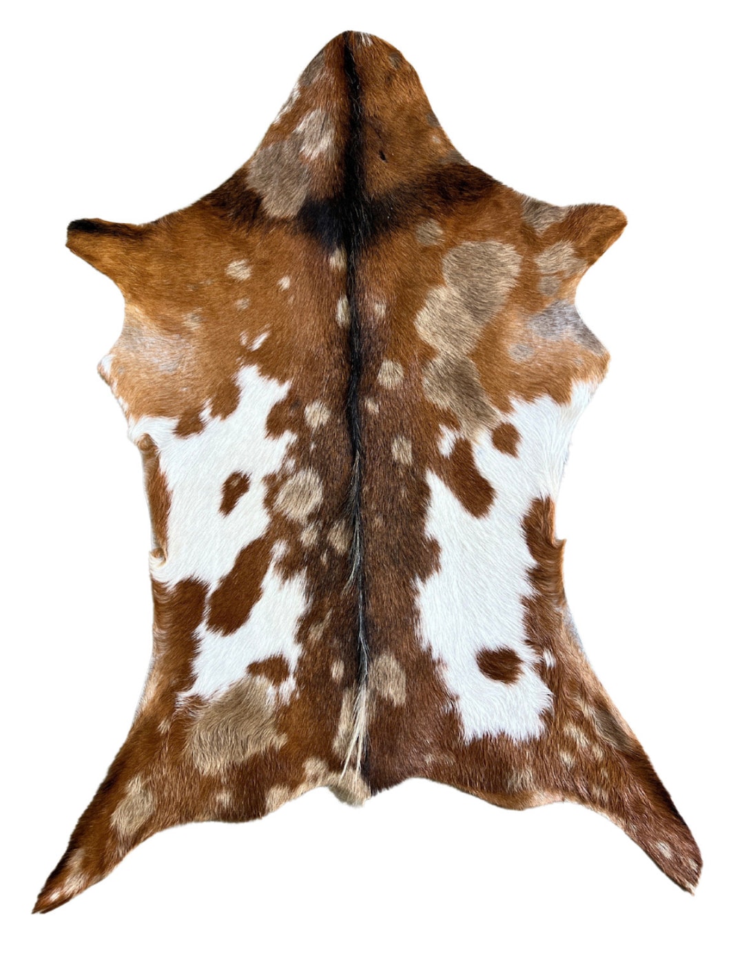 Goat Skin Rug - Tricolor - Etsy