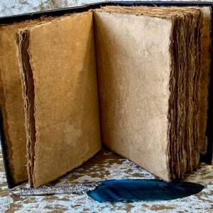 Notebook Tome Grimoire Spell Book Leather Fantasy Dnd - Etsy