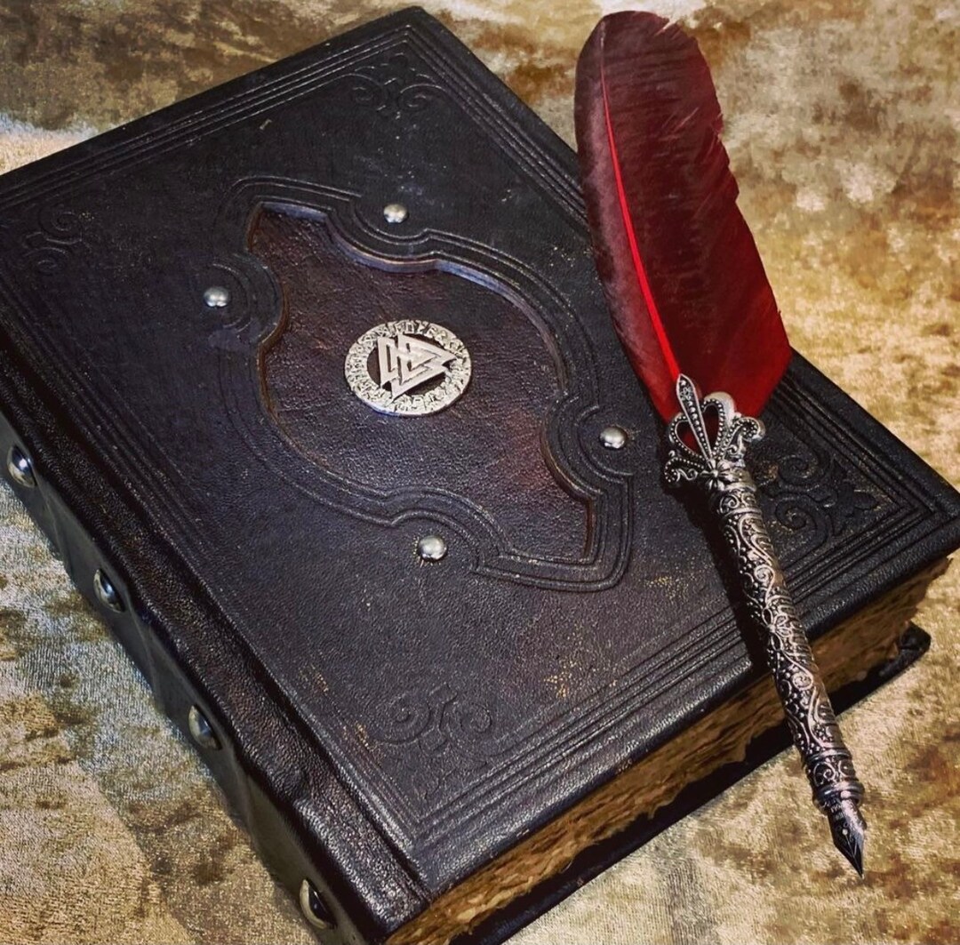 Viking Journal Notebook | Tome | Grimoire | Spell Book | Leather ...