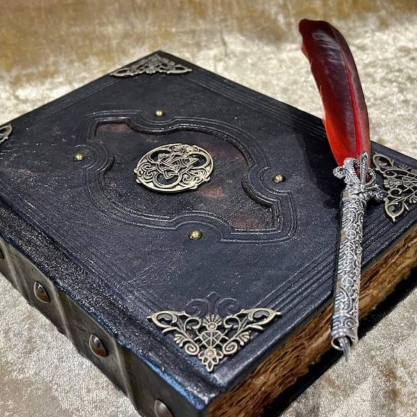 Leather Tome - Etsy