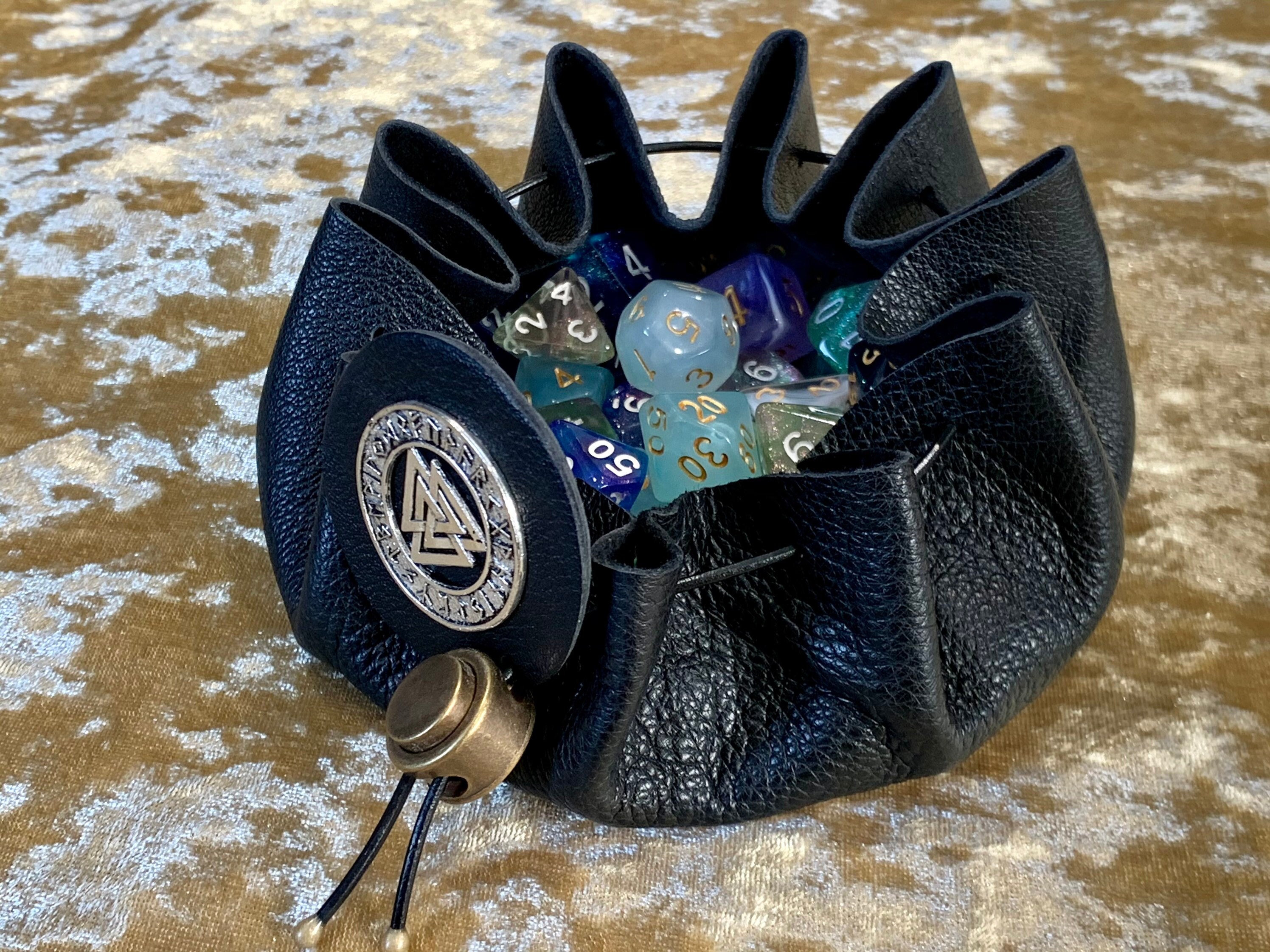 Leather Dice Bag Pouch for Dungeons and Dragons RPG and - Etsy UK