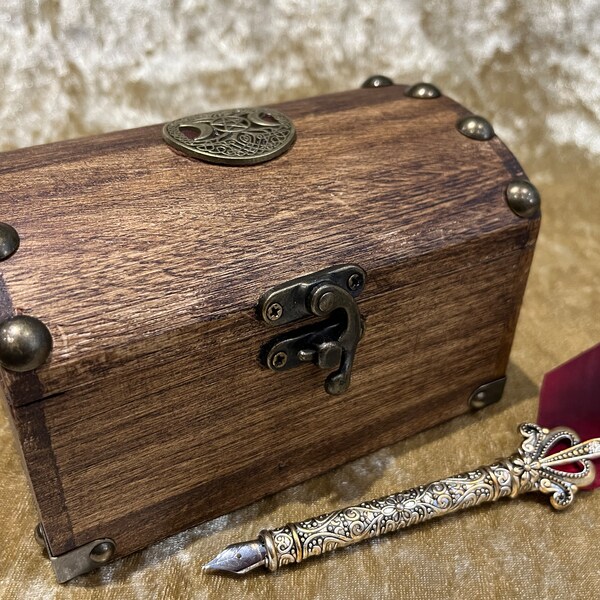 Fantasy Wooden Box - Etsy