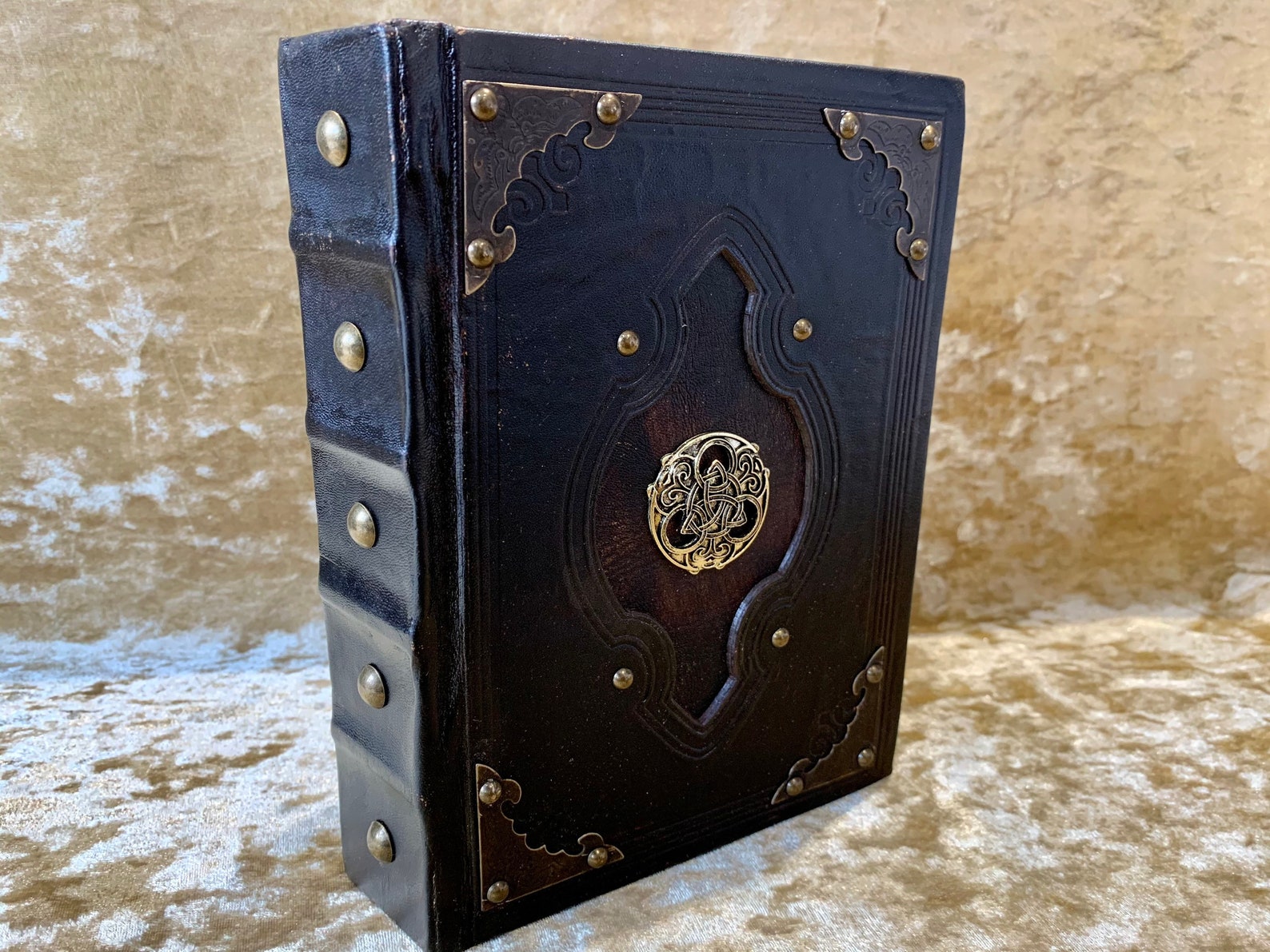 A5 Celtic Old Tome Book of Shadows Blank Notebook Journal | Etsy